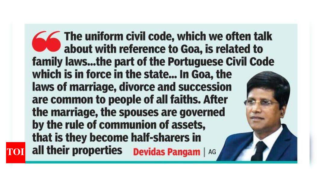 Parliamentary panel visits Goa, reviews its uniform civil code | Goa ...