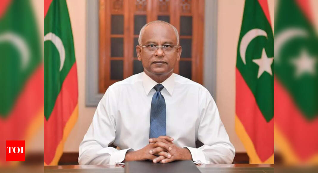 Maldives president in India to strengthen relations, will meet PM today ...