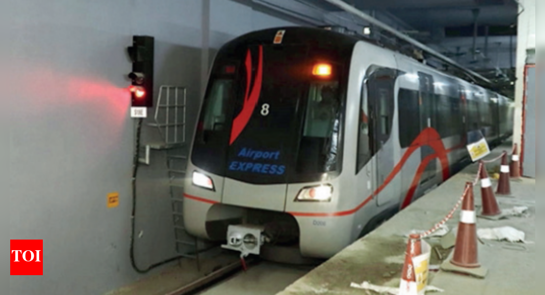 Delhi: In a month, Airport Express Line to get longer | Delhi News ...