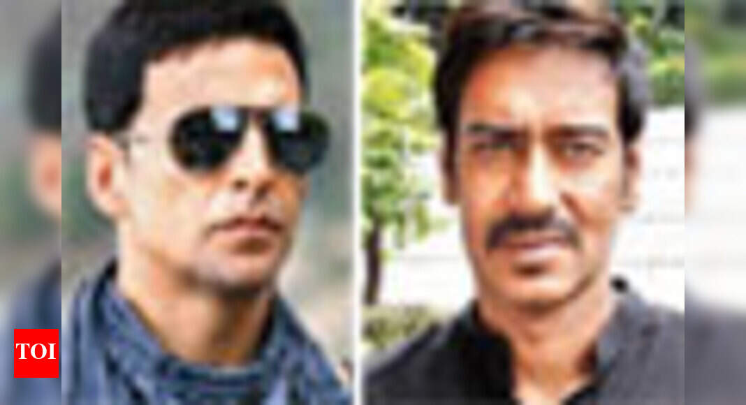 Akshay Kumar, Ajay Devgn: Tussle over title | Hindi Movie News - Times ...