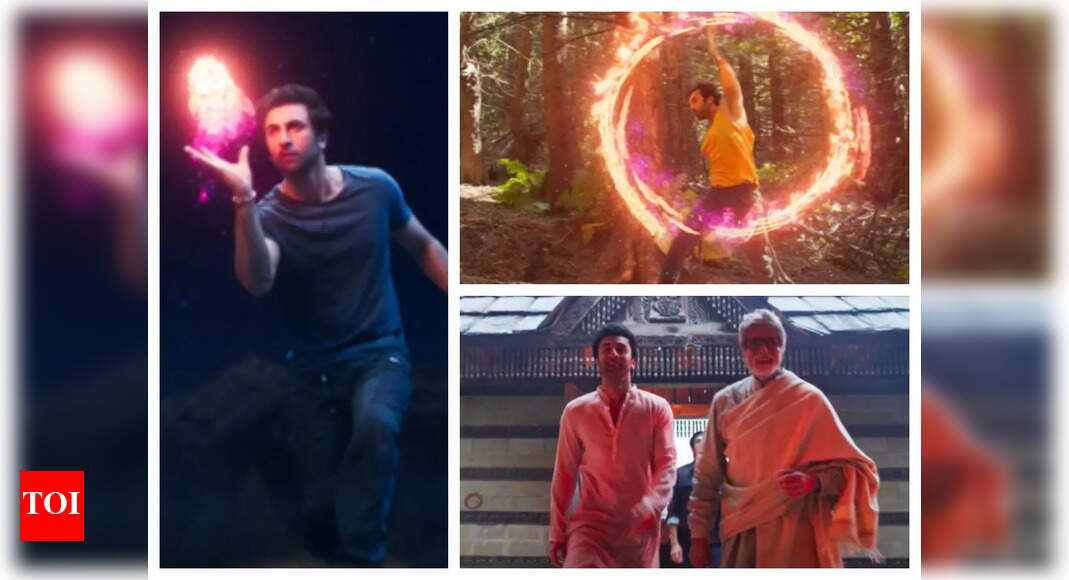 ‘Brahmastra’ song ‘Deva Deva’: Ranbir Kapoor mystically plays with fire ...