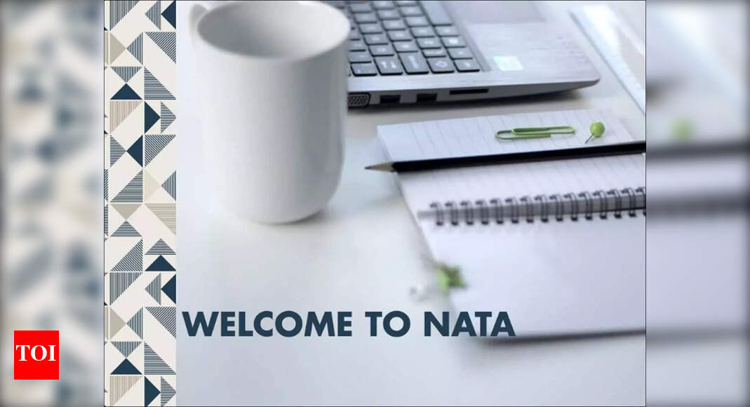 NATA 2022 Phase 3 Admit Card releases today at nata.in | - Times of India