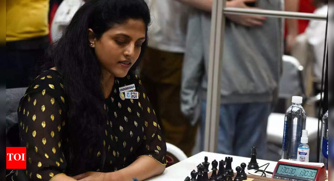 Chess Olympiad: With eye on medal, soon-to-be-mom D Harika battles on ...