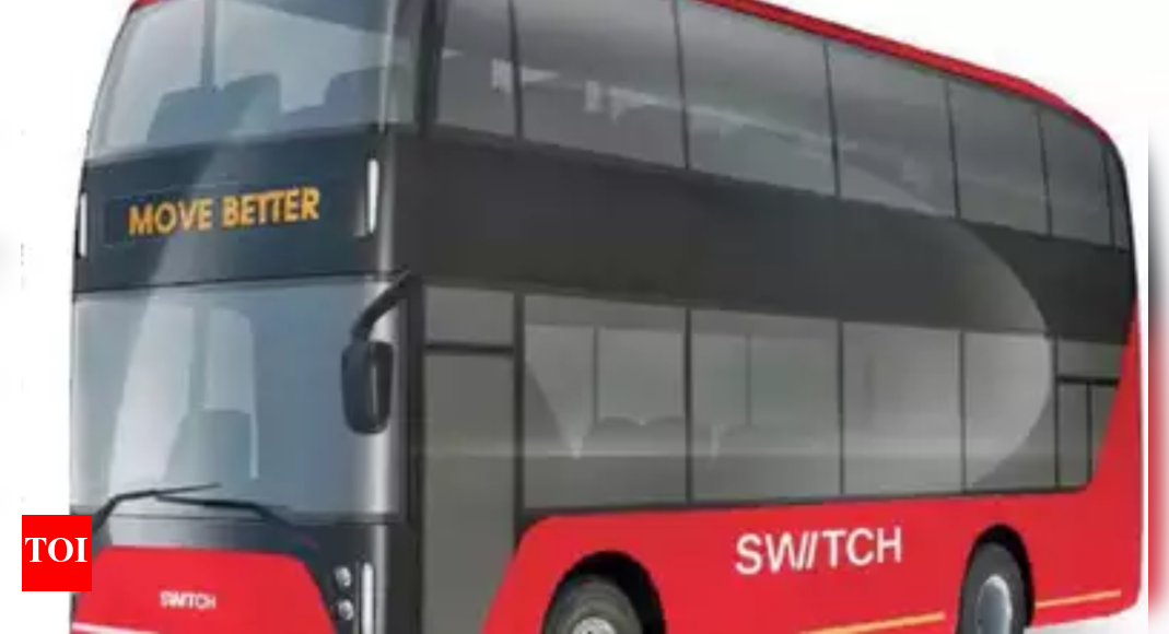 From Sept, Hop On To E-double Decker Buses | Mumbai News - Times of India