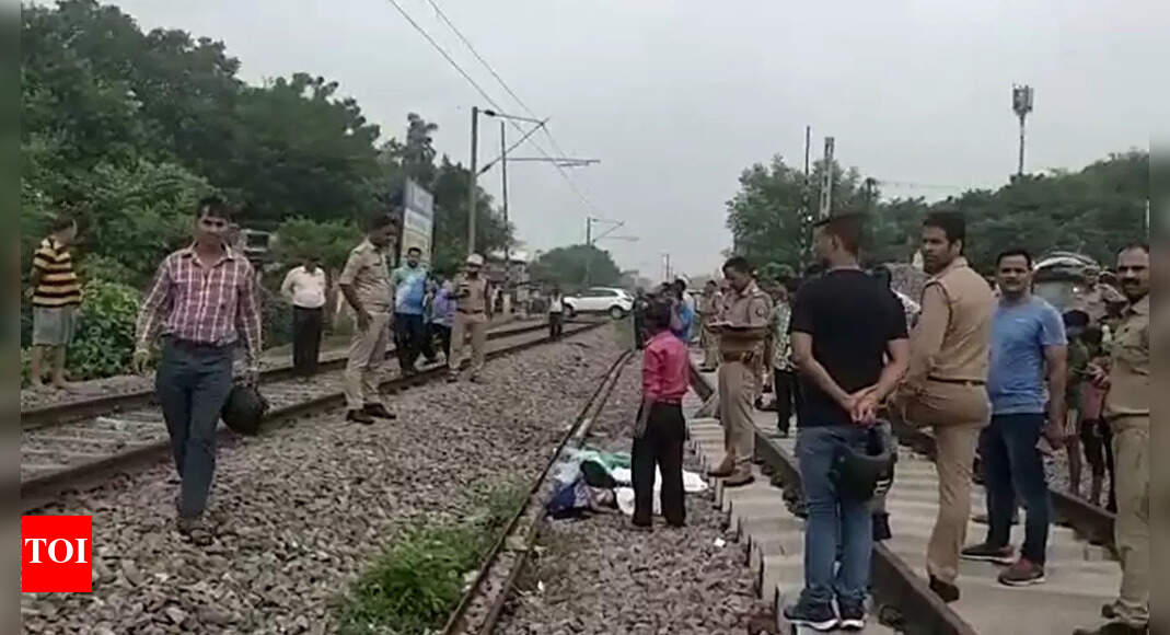 Woman, her two kids run over by train in Lucknow, police suspect ...