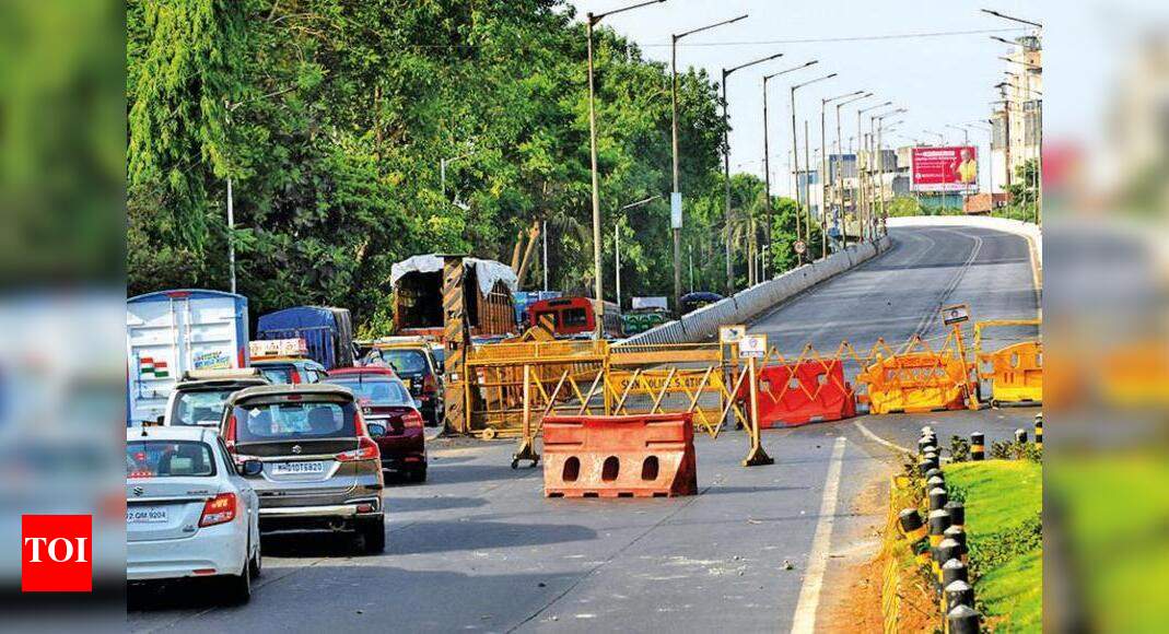 Traffic police announce diversions on Sion flyover every weekend till ...