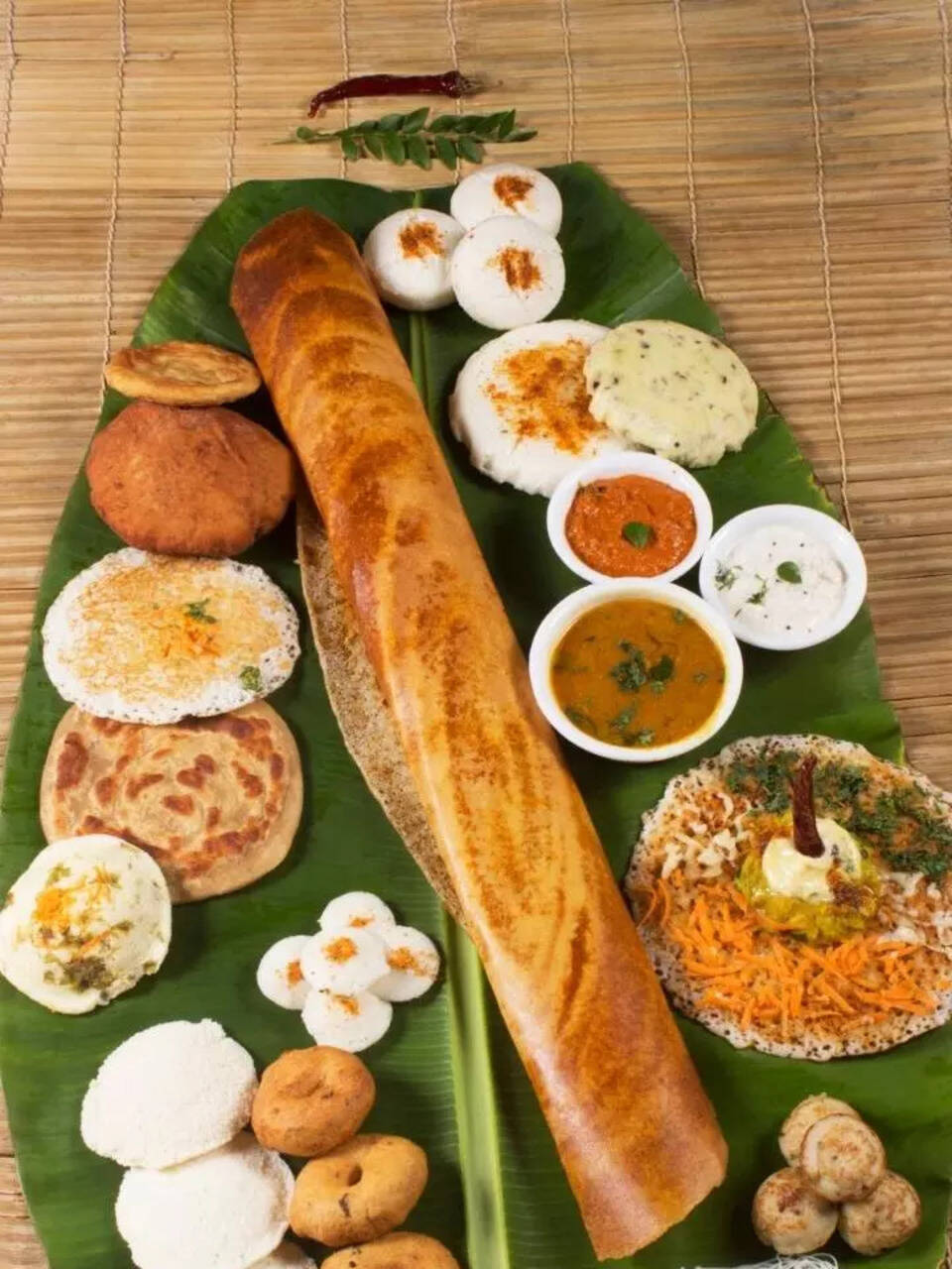 Kerala Traditional Foods Traditional Kerala Food Hi Res Stock