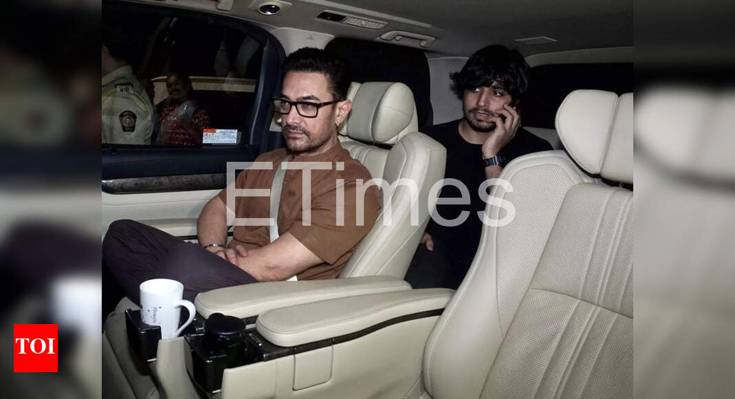 Junaid Khan makes a rare appearance at dad Aamir Khan's ‘Laal Singh ...