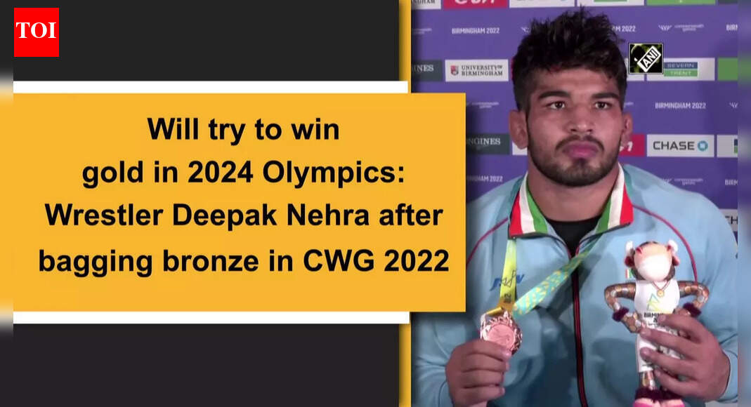 nehra: Will try to win gold in 2024 Olympics: Wrestler Deepak Nehra ...