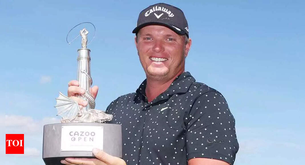 England's Callum Shinkwin wins second DP World Tour title | Golf News - Times of India