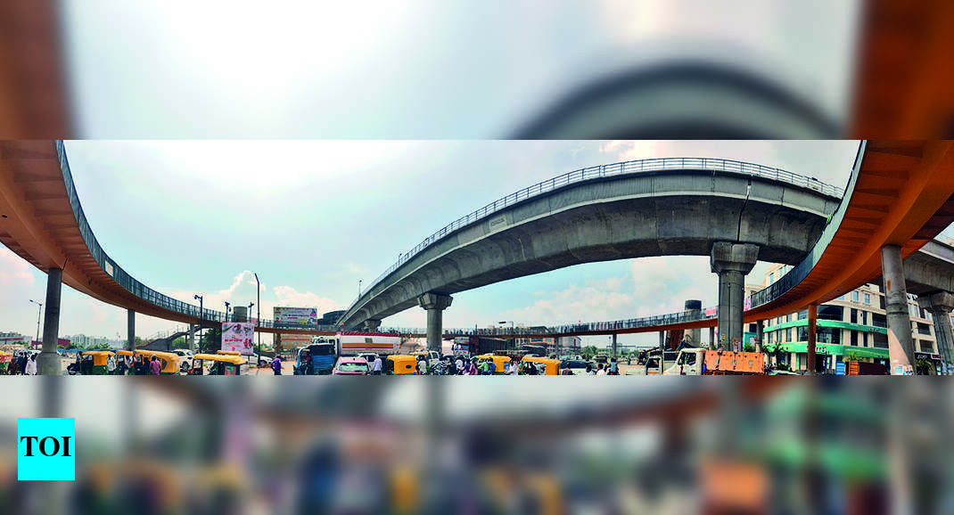 City S First: Circular Foot Overbridge Going Round In Circles ...