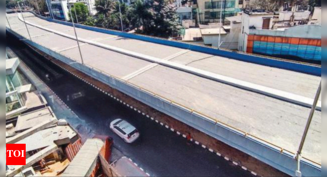 Shivananda Circle: Bengaluru: Rs 39.5 crore Shivananda Circle flyover ...