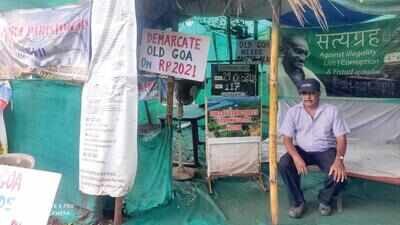 Protest at Old Goa temporarily suspended till weather improves | Goa ...