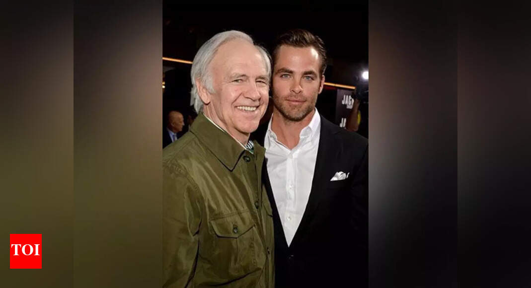 Chris Pine surprises 'Five Days at Memorial' premiere to support dad ...