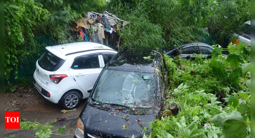 Jammu: Two people washed away as rain creates havoc; landslides ...
