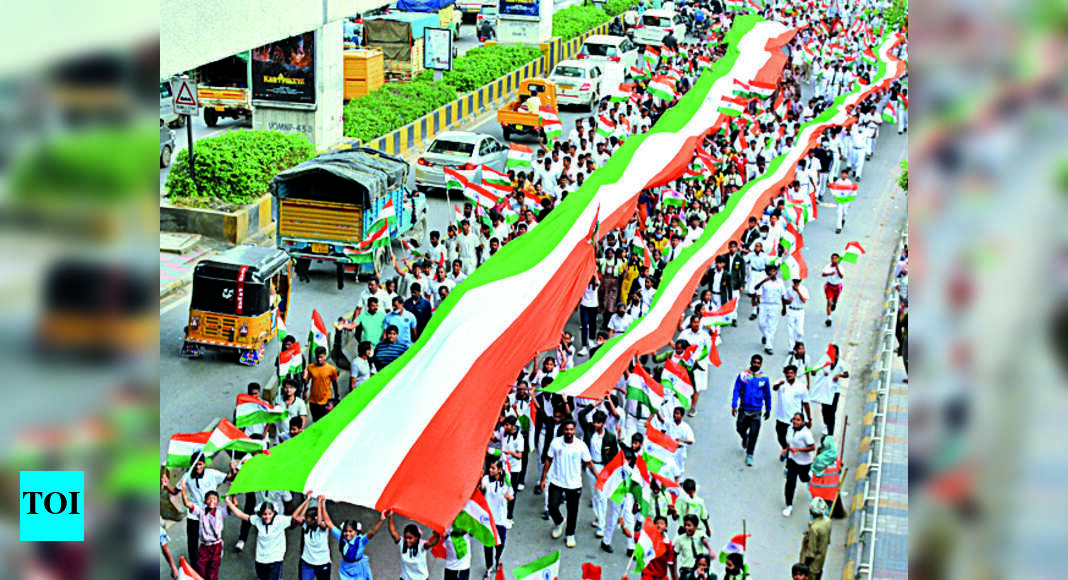 Freedom Run: ‘freedom Run’ Held Across State | Hyderabad News - Times ...