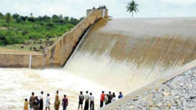Gayathri Reservoir: Karnataka: Gayathri Reservoir in Hiriyur taluk ...
