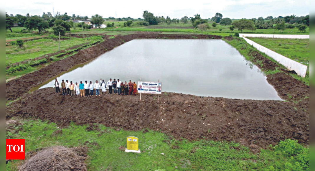 Hubballi: Village Near Hubballi Gets Its First Pond | Hubballi News ...