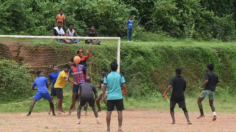 Photos from Goa: Football teams fight it out for a goat | The Times of ...
