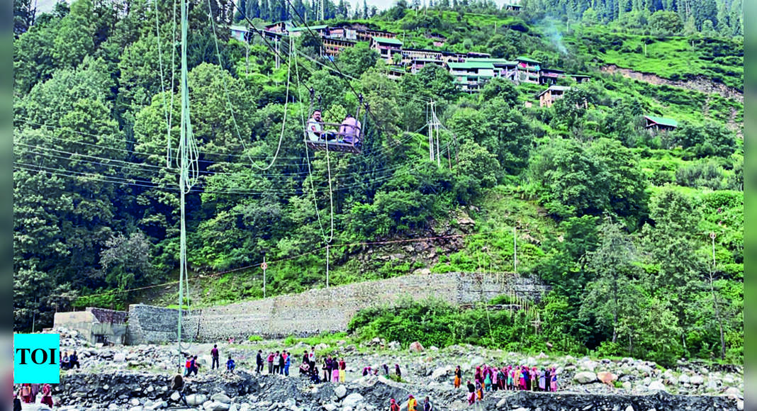 Bridge Collapse Kills 2, Pwd Men Held Hostage | Shimla News - Times of ...