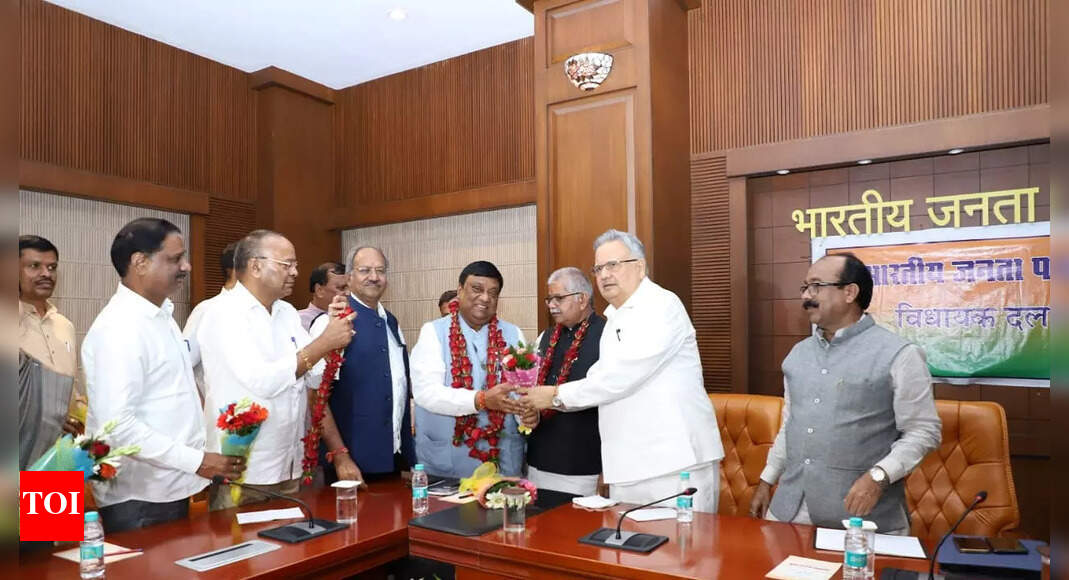 Chhattisgarh: Narayan Chandel replaces Dharamlal Kaushik as leader of ...