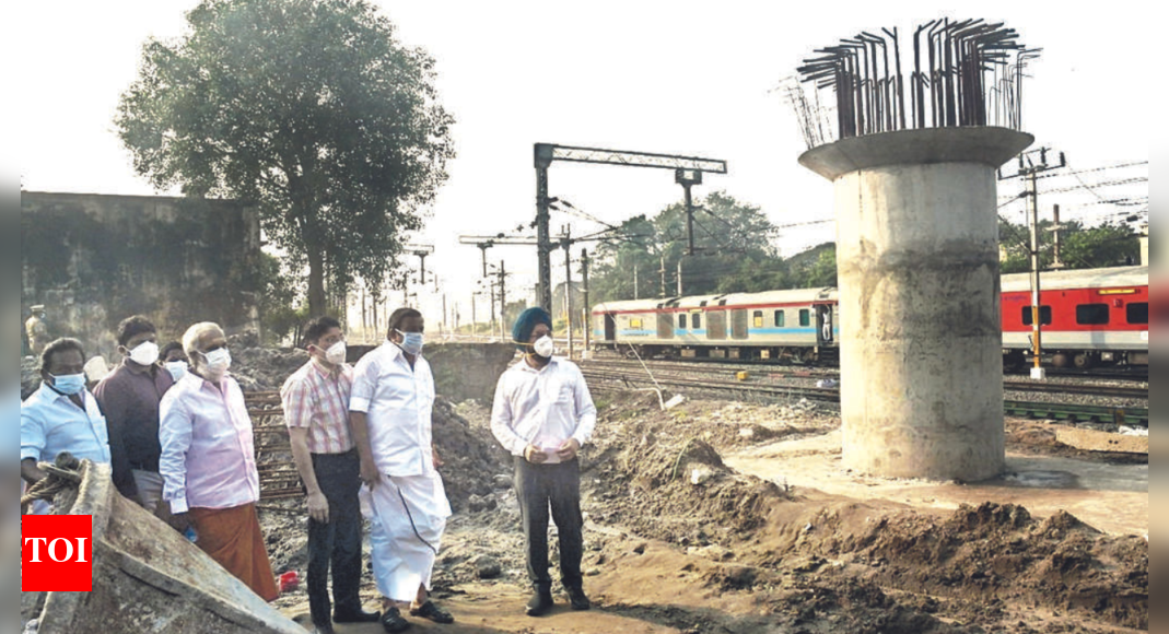 Chennai: Elephant Gate bridge work to get over by December | Chennai ...