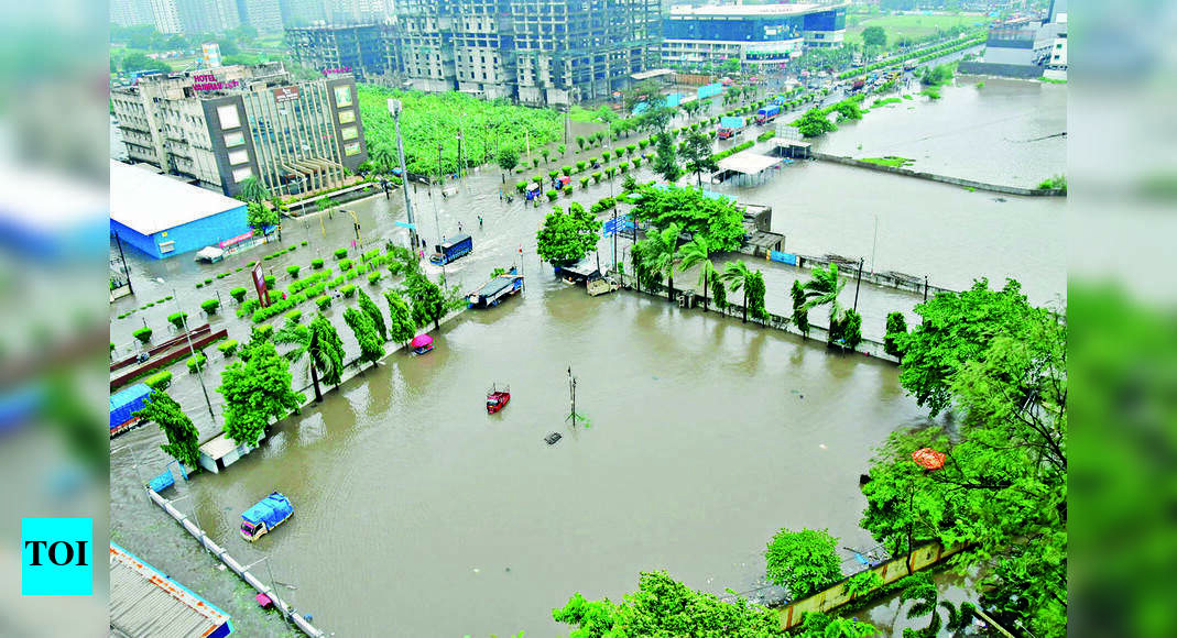 Flood-like Situation In City’s Low-lying Areas | Surat News - Times of ...