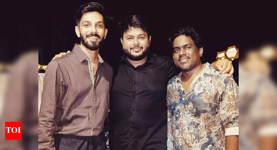 Thaman S shares a pic with 'musical brothers' Anirudh Ravichandran and ...