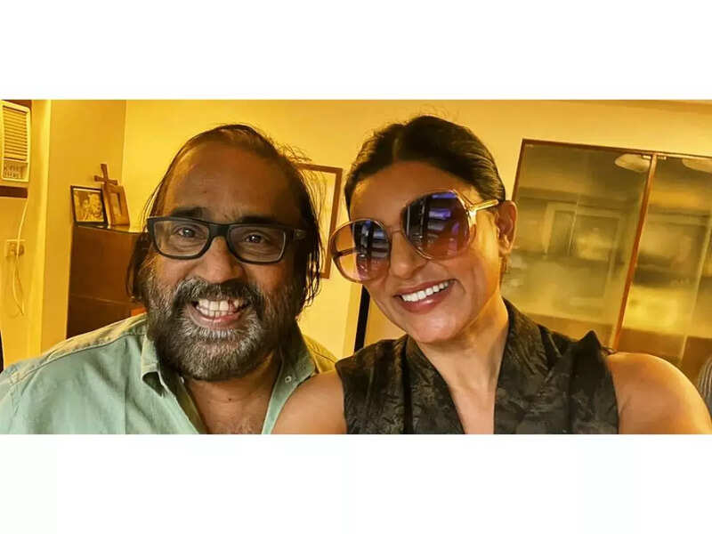 Sangeeth Sivan meets Sushmita Sen after two decades | Malayalam Movie ...