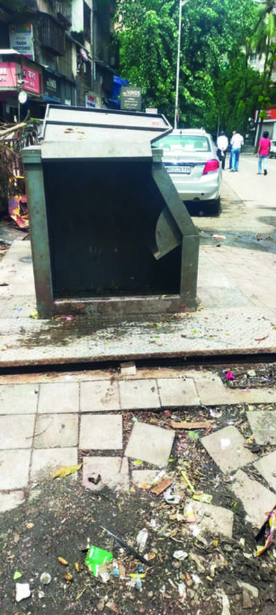 Bmc Must Dump Underground Bin: Residents | Mumbai News - Times of India