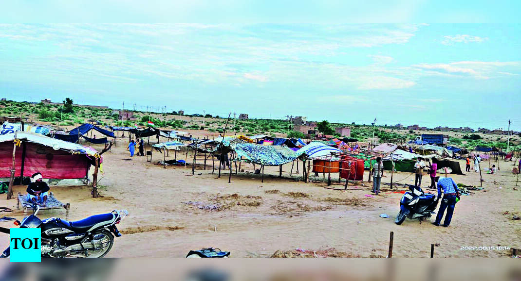 After 25 Years, 400 Families Of A Slum Area Rehabilitated In Bikaner ...