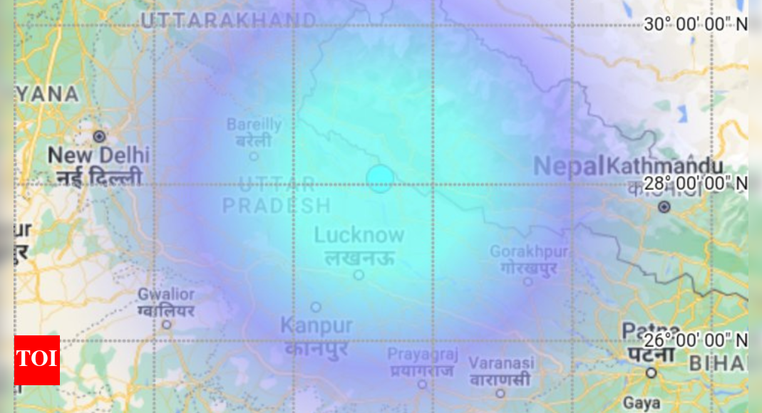 Earthquake In Lucknow: Earthquake of magnitude 5.2 strikes Lucknow ...