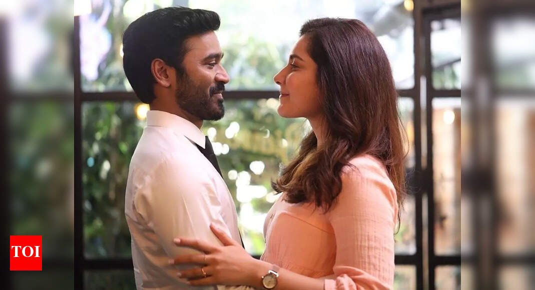 Raashii Khanna shares a warm picture with co-star Dhanush and writes a ...