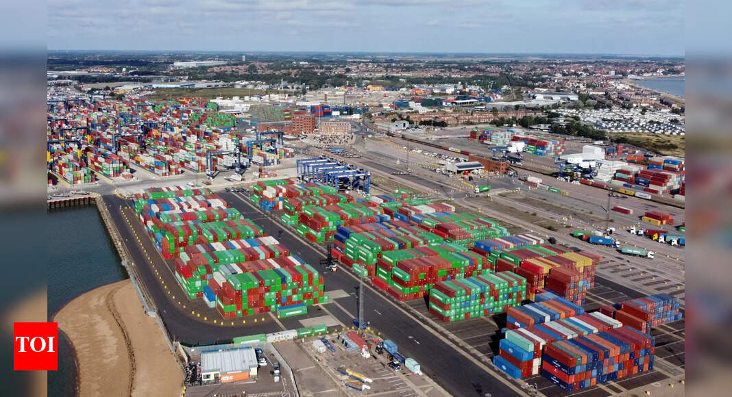 British dock workers latest to join summer of strikes - Times of India