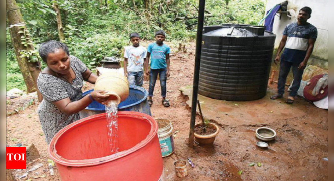 Consua: Goa: Consua thirsts as treated water flows down drain | Goa ...