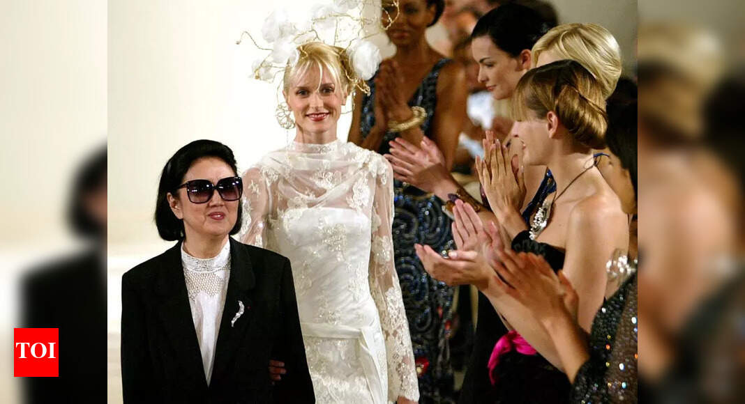 Pioneering Japanese designer Hanae Mori dies at 96 - Times of India