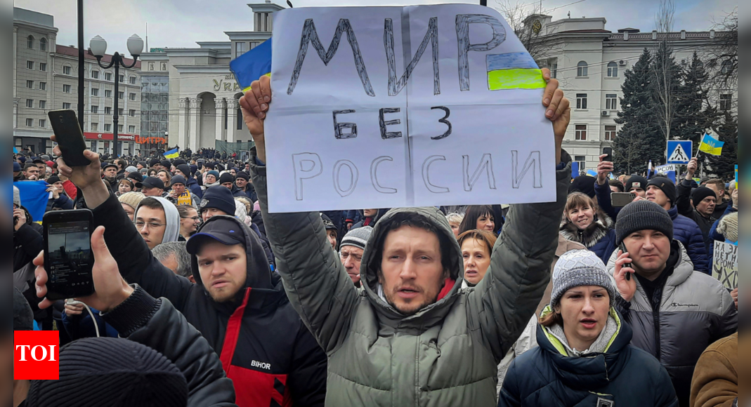 Fate of Ukrainian lands held by Russia still seems unclear - Times of India