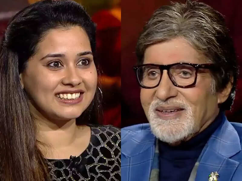 KBC 14: Amitabh Bachchan asks contestant why she is delaying her ...