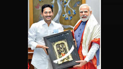 Andhra Pradesh CM Y S Jagan Mohan Reddy meets PM Narendra Modi, wants funds for Polavaram on ...