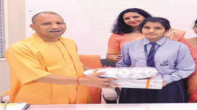 Cbse Topper Lauds Yogi For Women Empowerment | Lucknow News - Times of ...