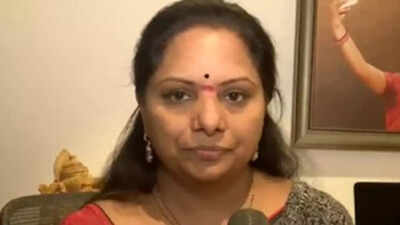 Telangana CM K Chandrashekhar Rao's daughter to file defamation suit over 'middleman' remark ...