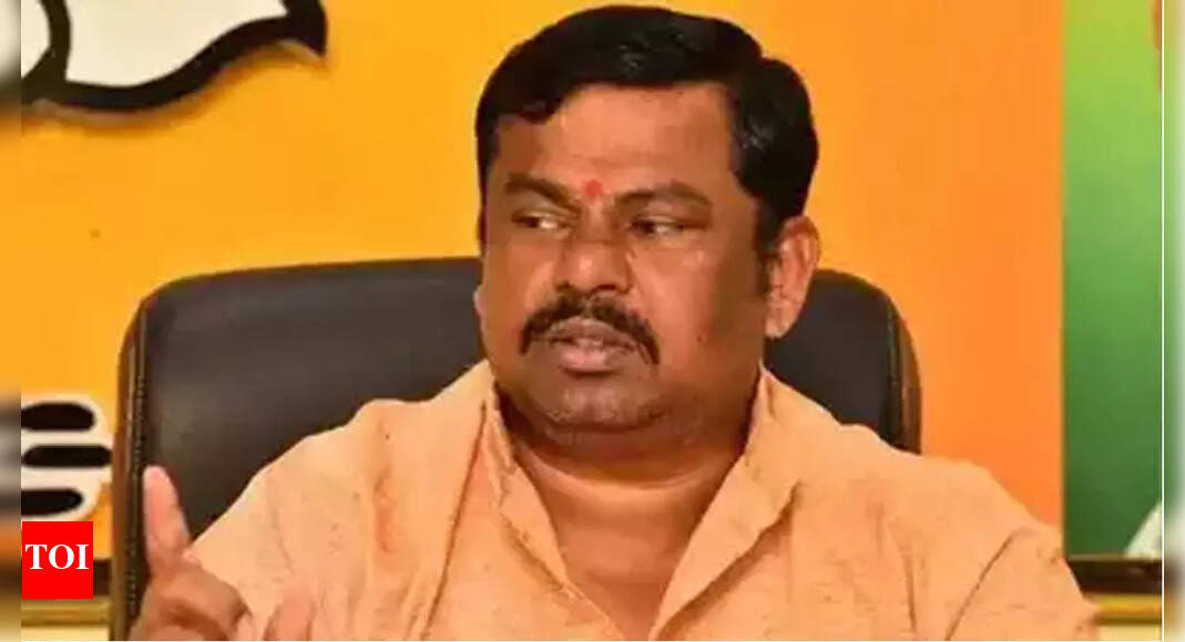 T Raja Singh: BJP suspends Telangana MLA Raja Singh for controversial remarks | Hyderabad News ...