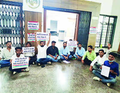 Nsui Protest To Demand Arrest Of Phd Harassment Case Accused | - Times ...