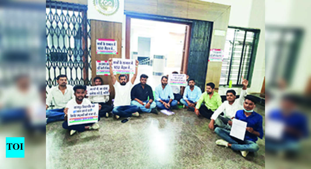 Nsui Protest To Demand Arrest Of Phd Harassment Case Accused | - Times ...