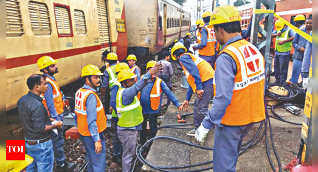 Shivnath Express: Two Coaches Derail, No One Hurt | Raipur News - Times ...