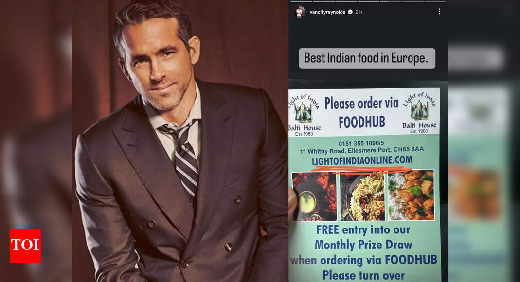 'Deadpool' star Ryan Reynolds says Cheshire curry house has 'best ...