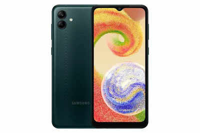 Samsung Galaxy A04 smartphone with 50MP rear camera, 5000 mAh battery ...