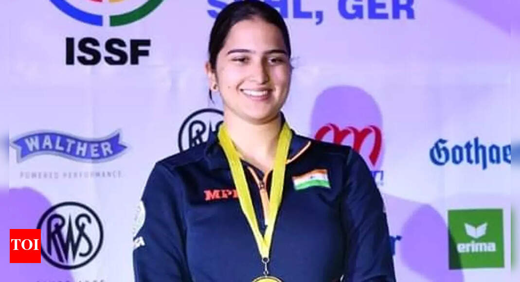 Rhythm Sangwan wins 25m pistol trial | More sports News - Times of India