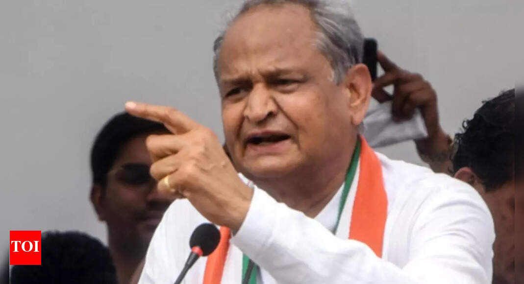 Several schemes of PM Modi fall in 'revdi culture' category: Ashok Gehlot | India News - Times ...