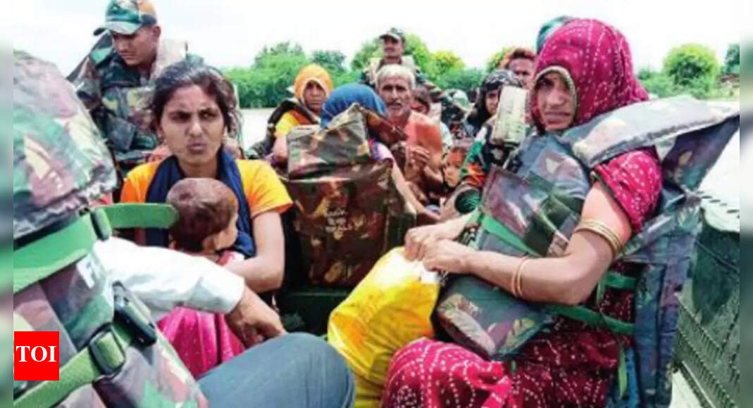 Army, SDRF carry out rescue ops in Udaipur | Udaipur News - Times of India